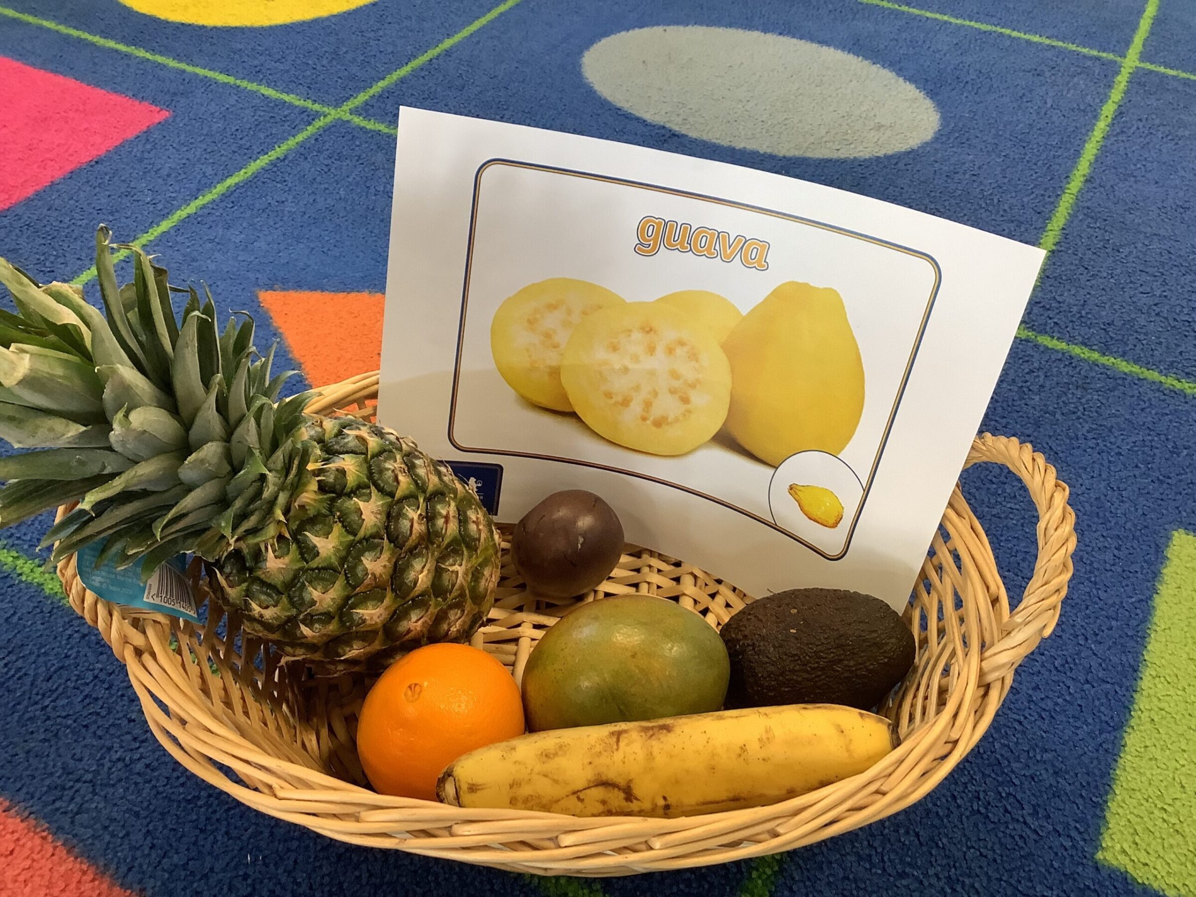 'Handa's Surprise' Fruit Tasting in Year 1! - Kingsmoor Academy